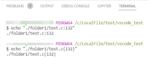 In Output, ctrl+click can not jump to the file · Issue #159255 · microsoft/vscode · GitHub