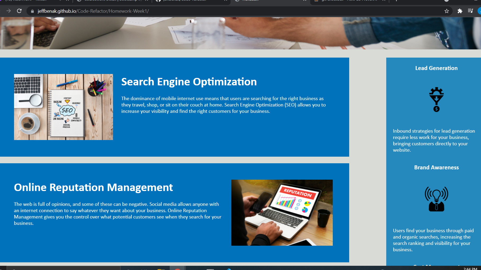GitHub - jeffbenak/Code-Refactor
