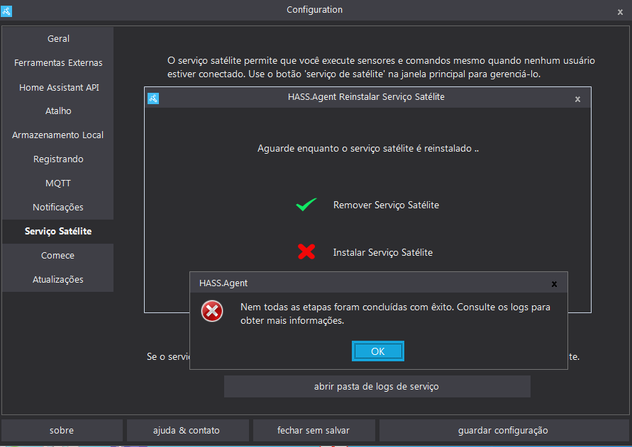Bug: Satellite Service fails under Windows 7 · Issue #79 · LAB02-Research/HASS.Agent · GitHub