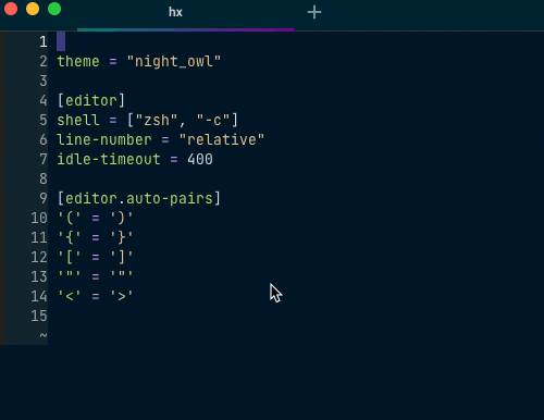 Input = Shift + Tab, Output = 'y' · Issue #3628 · helix-editor/helix · GitHub