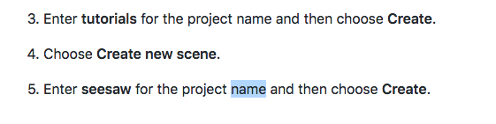 Wrong Steps In The Getting Started With Amazon Sumerian Guide · Issue 1 · Awsdocsamazon