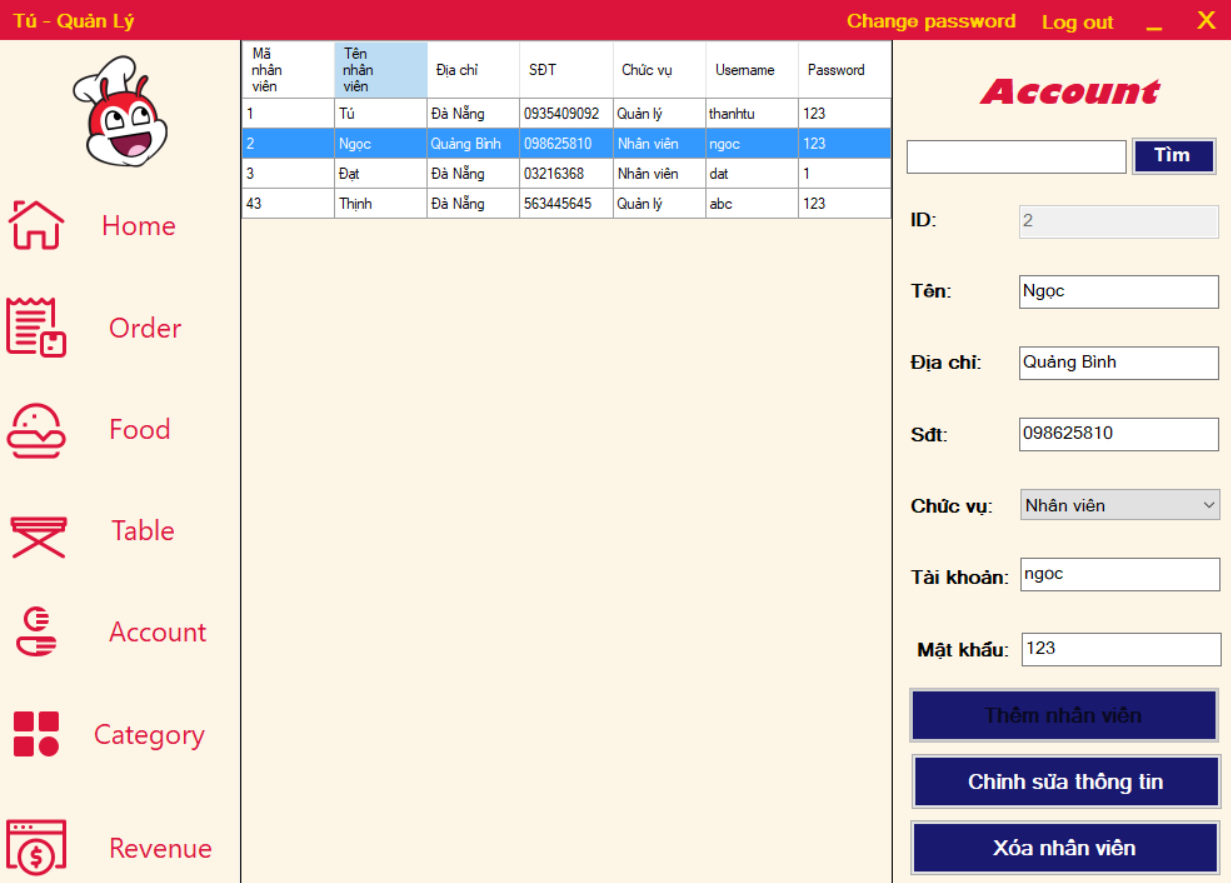 GitHub - squishythanktu/FastFoodManagement: Fast food store management application using C# ...