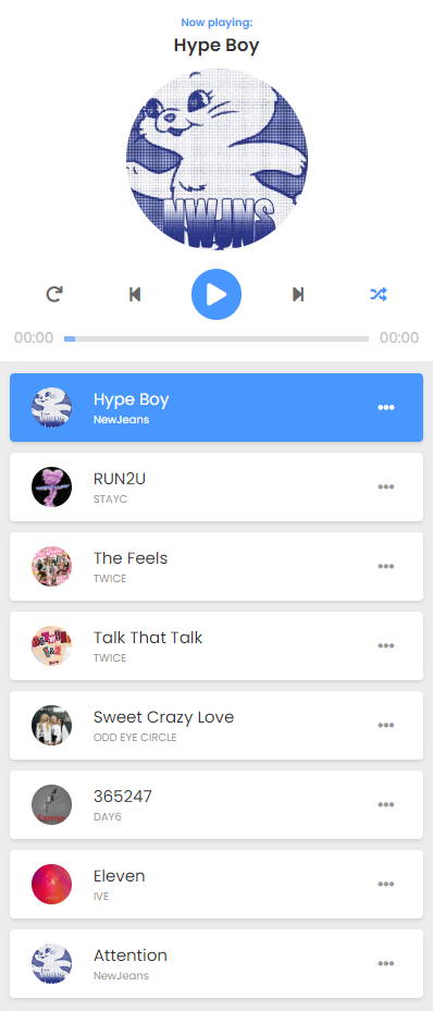 GitHub - squishythanktu/music-player: Little music player using basic ...