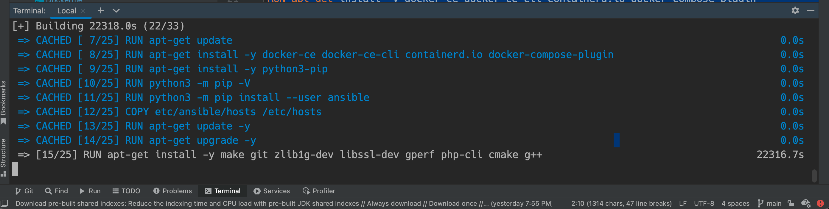 Tdlib Stuck Building In Docker Container · Issue 2090 · Tdlib Td · Github