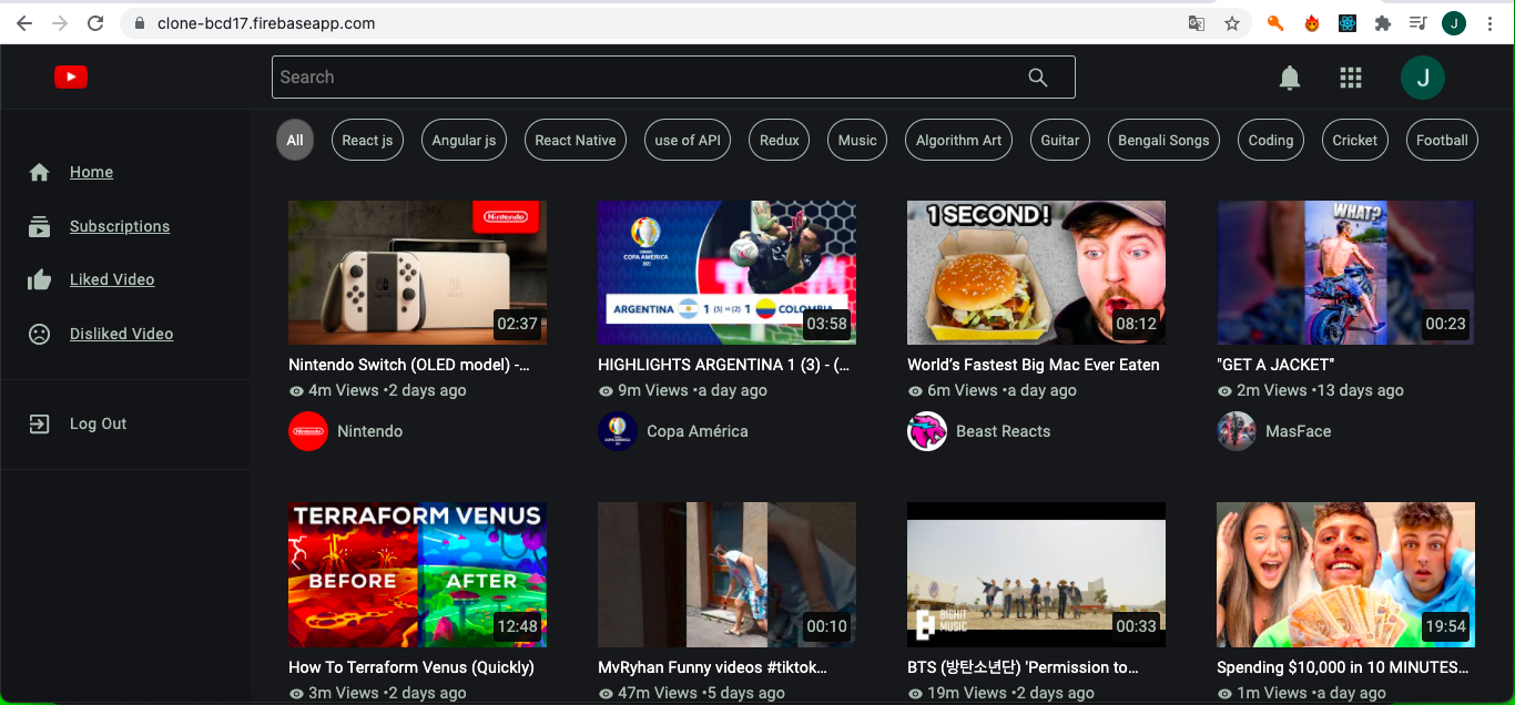 GitHub - jae0107/youtube-clone