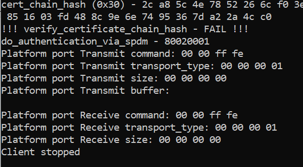 The emu test failed when input slot_id 0xFF · Issue #187 · DMTF/spdm ...