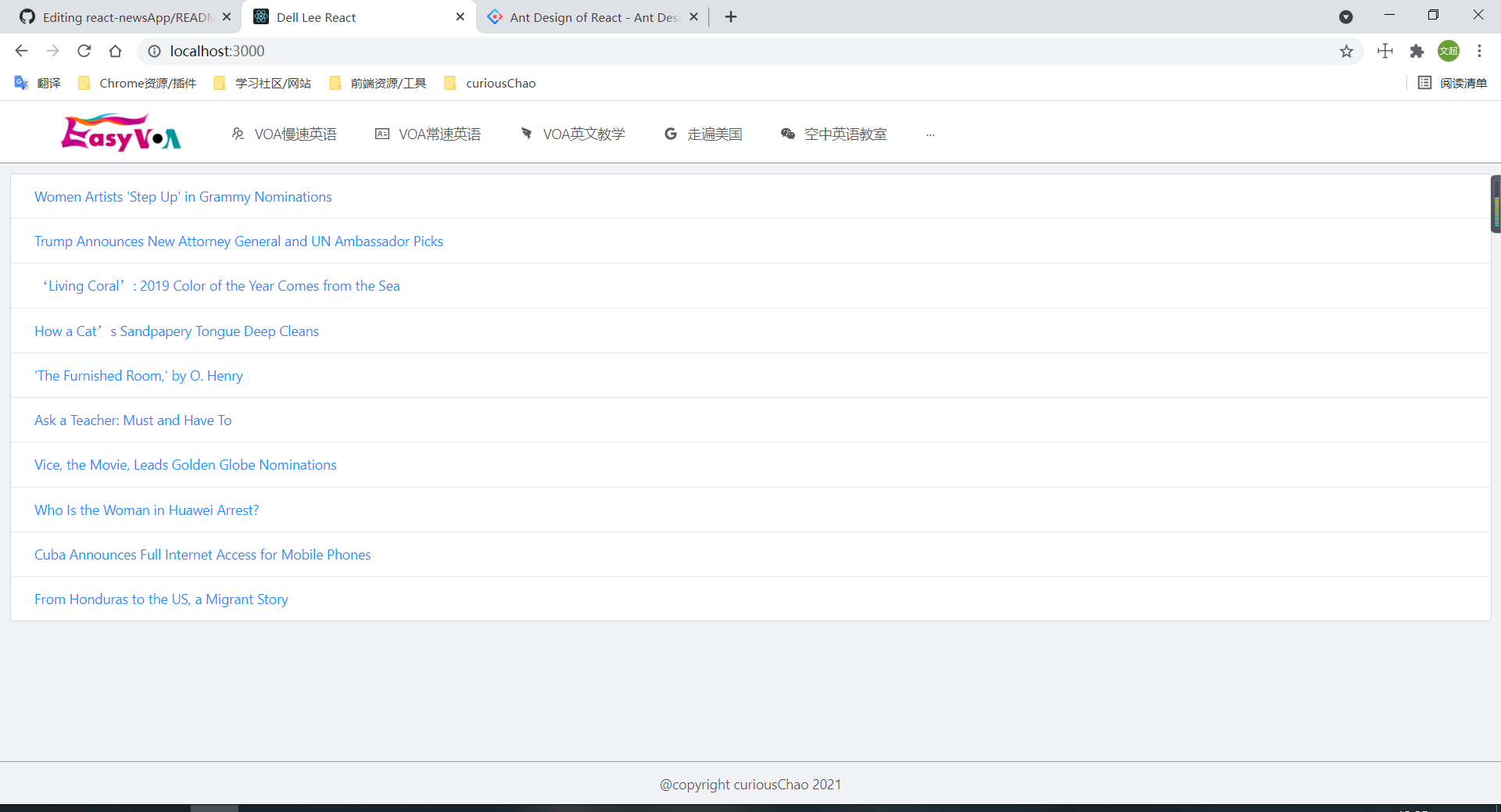 GitHub - curiousChao/react-newsApp: react-newsApp