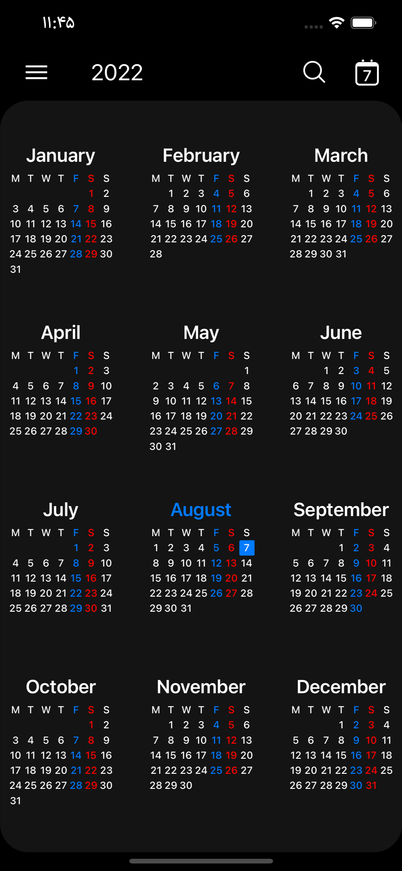 GitHub - ilz5753/RNCalendar: React Native Calendar App