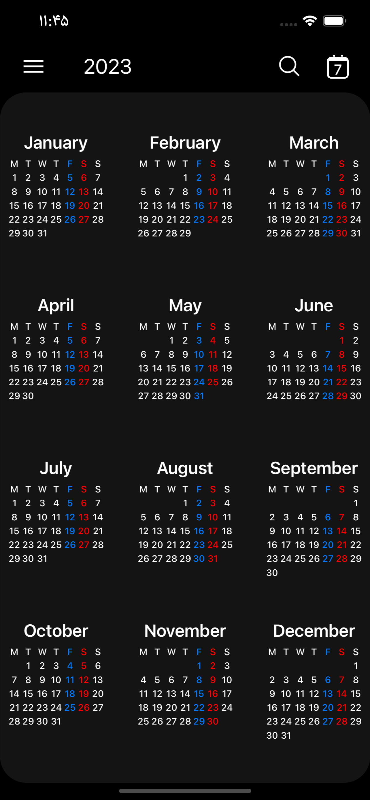 GitHub - ilz5753/RNCalendar: React Native Calendar App