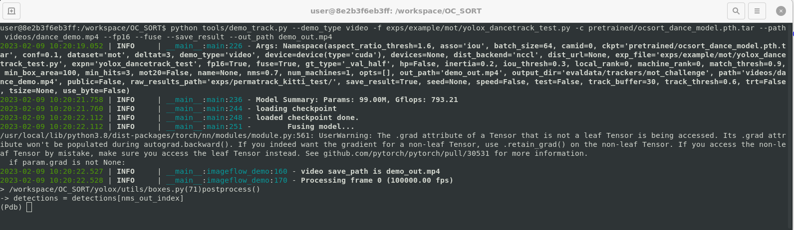 demo_track.py · Issue #78 · noahcao/OC_SORT · GitHub