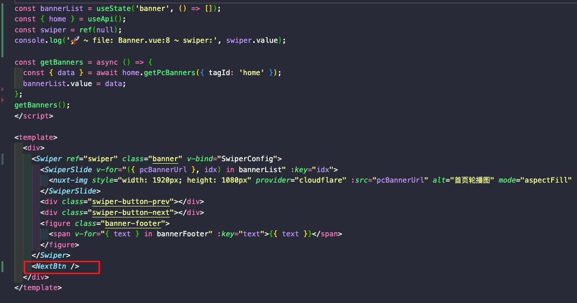 I have a problem about SwiperNavigation · Issue #56 · cpreston321/nuxt-swiper · GitHub