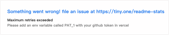 It seems vercel missing an env variable · Issue #2309 · anuraghazra/github-readme-stats · GitHub