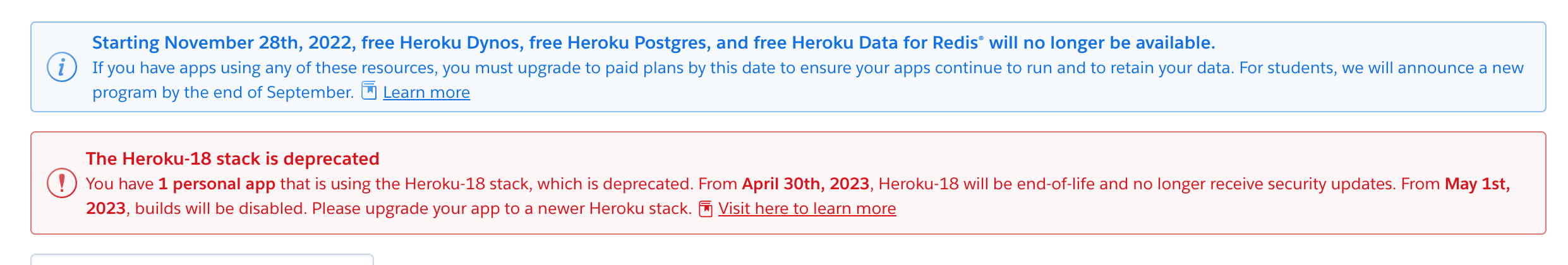 Heroku: ensuring ongoing access, or deciding we don't need it · Issue #2694 ...