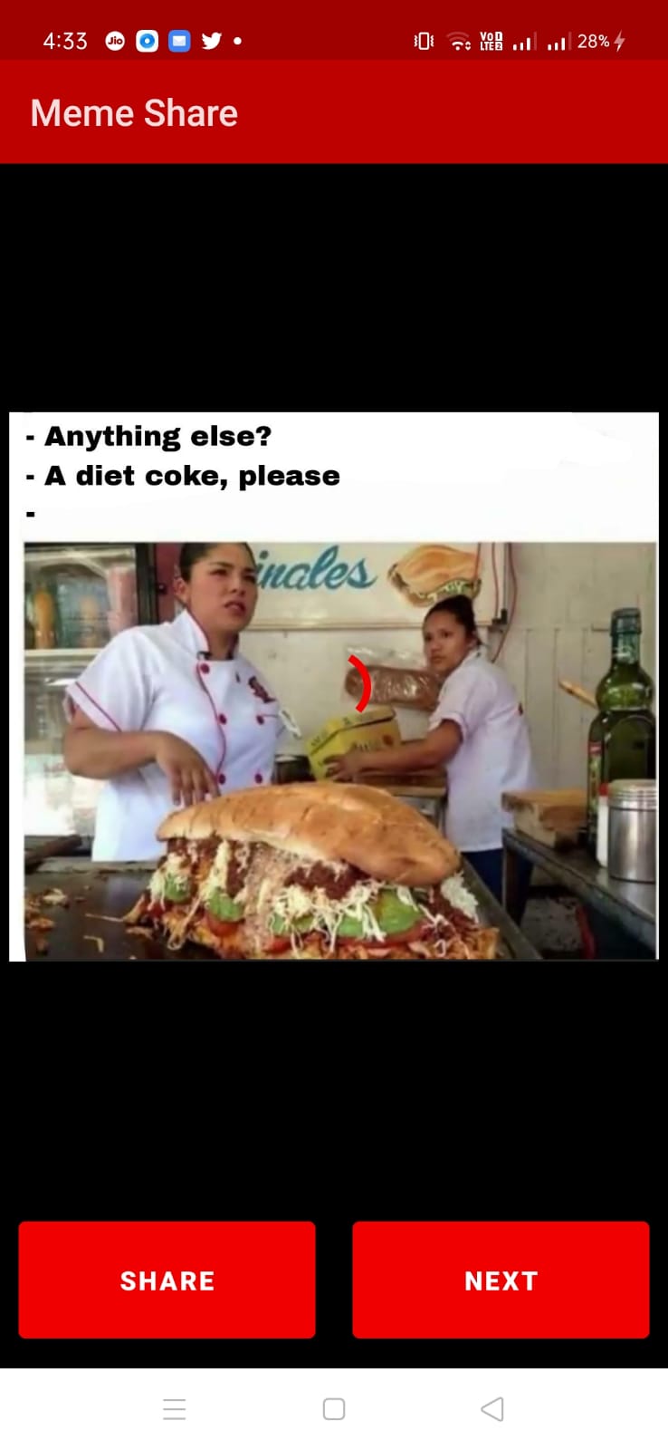 GitHub - swapnilbera/Meme-Share: Using This app you can see & share memes.