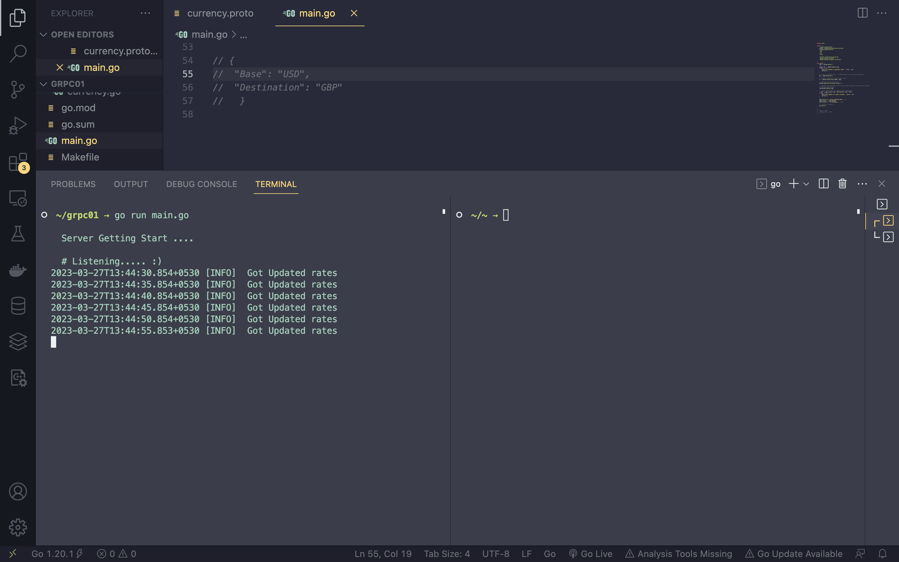 GitHub - siddharthsingh025/gRPC---RateExchange-API: Its a gRPC based Go-API , build with ...