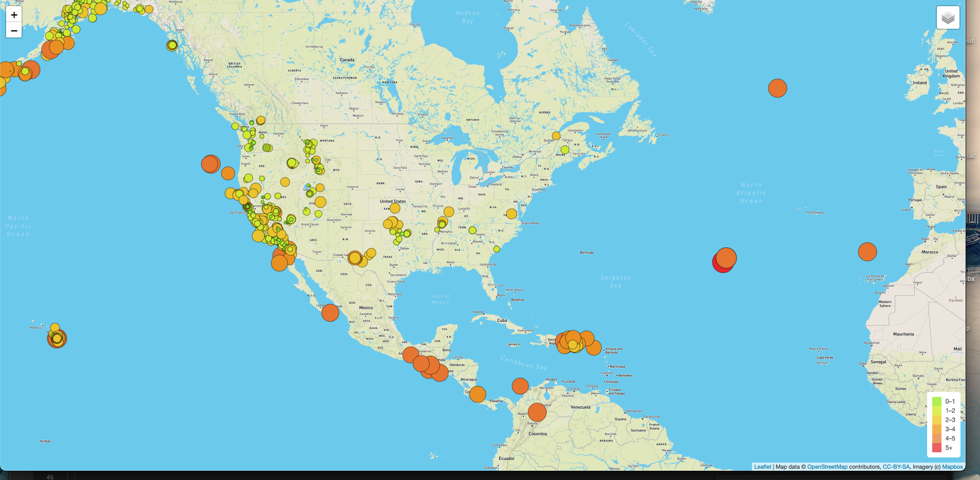 GitHub - benpeyton76/Mapping_Earthquakes: Using JavaScript's Leaflet library and Mapbox API to ...