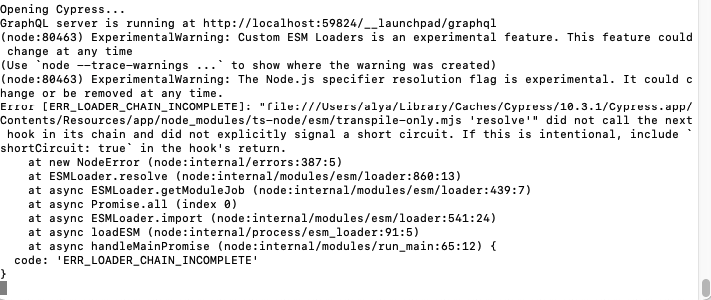 Cypress 10.3.1 does not open interactive mode with node v18.7 · Issue #23056 · cypress-io ...