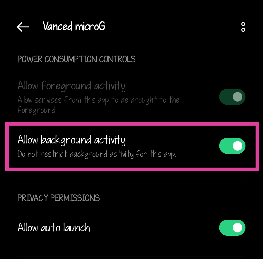 MicroG Not Responding · Issue #185 · TeamVanced/VancedMicroG · GitHub