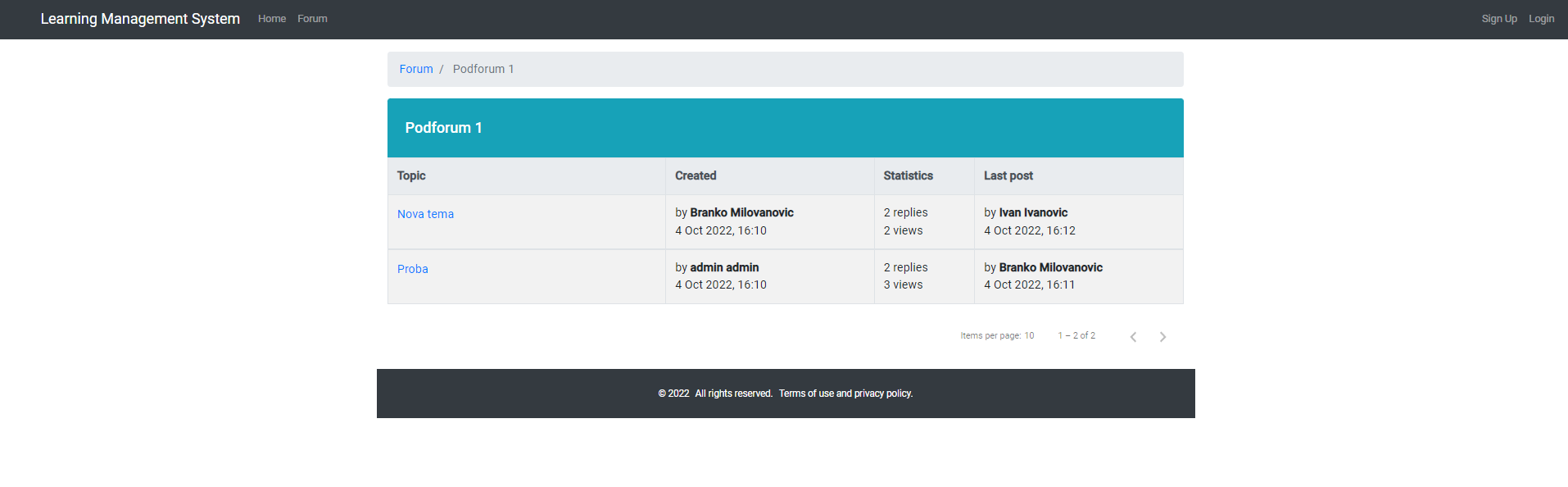 GitHub - brankomilovanovic/Learning-Management-System: Learning ...