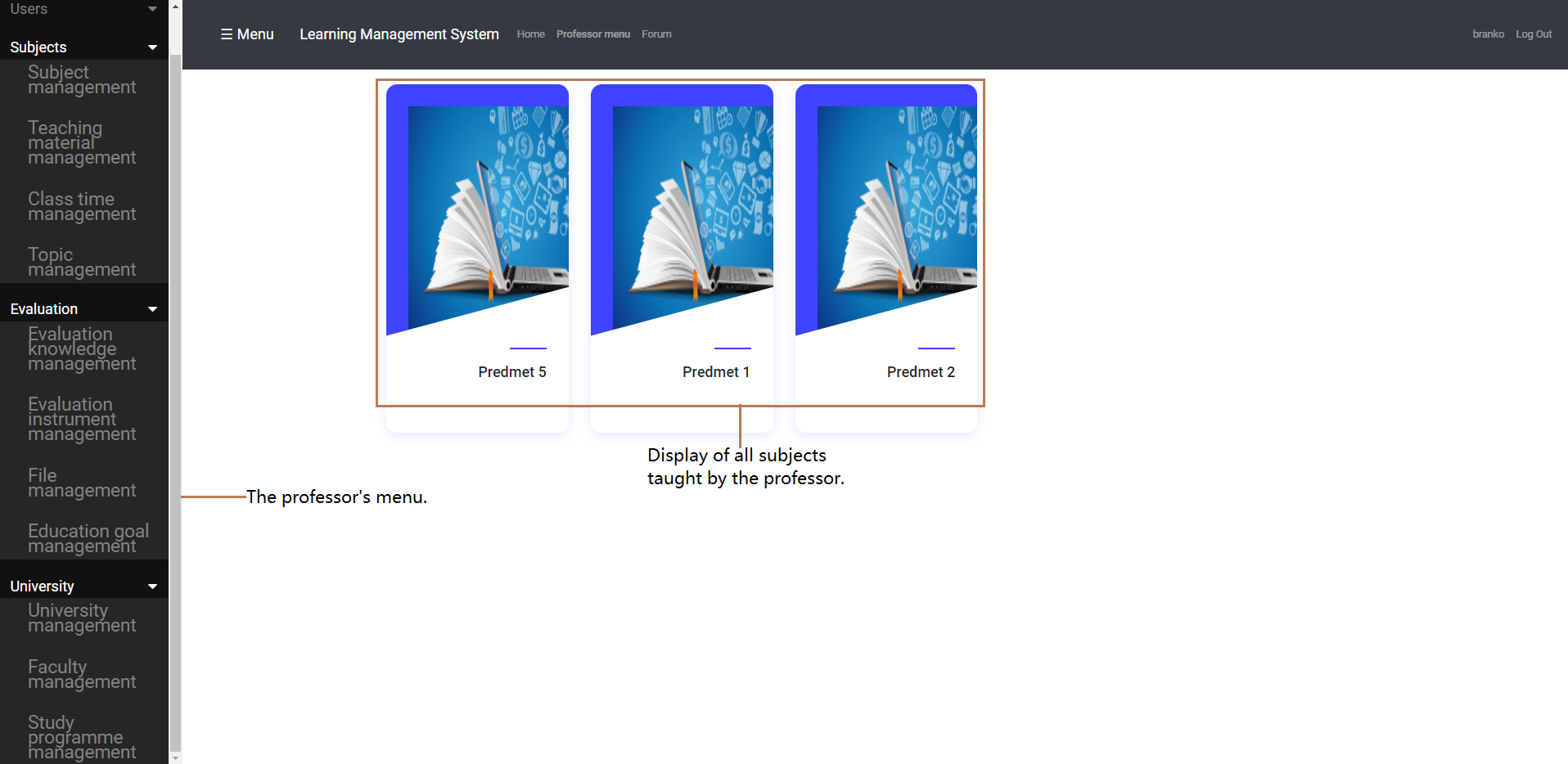 GitHub - brankomilovanovic/Learning-Management-System: Learning Management System for the ...
