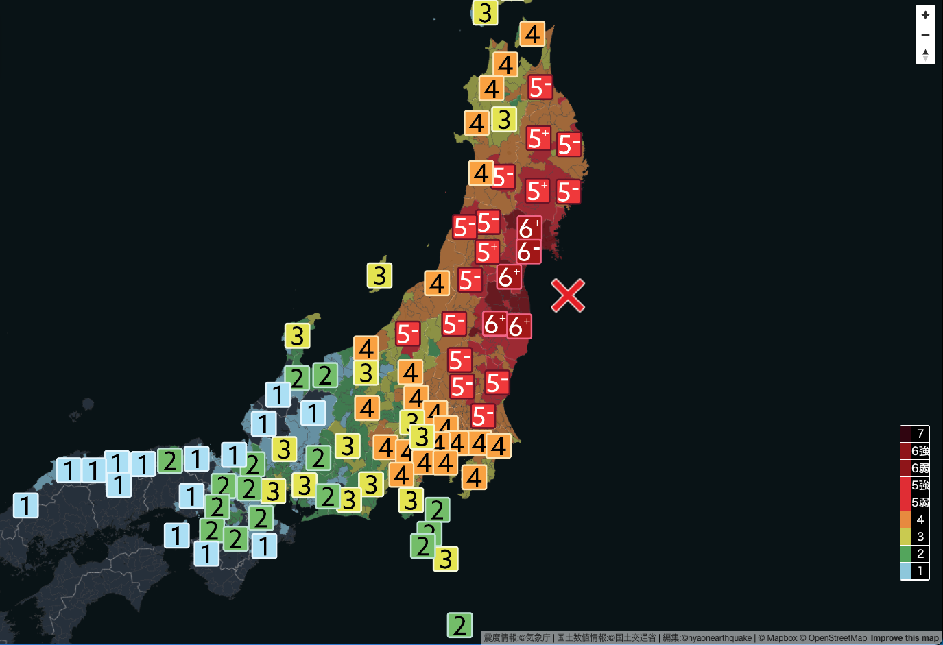 GitHub - Azarashiha/jma_eqmap