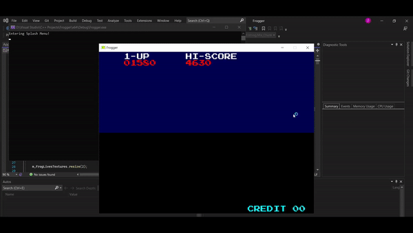GitHub - PlasmaPanther/SDL-Frogger: An attempt to recreate a part of Frogger in C++ 17 and SDL2