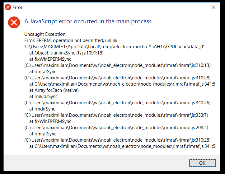 "EPERM: operation not permitted" when tearing down electron.exe · Issue #9583 · electron ...