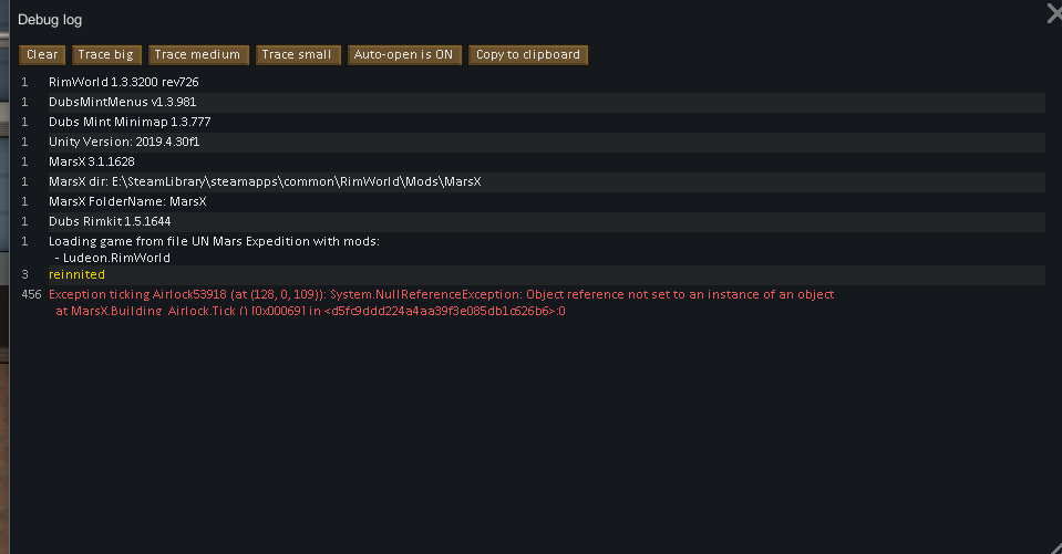 v1.3 - Exception ticking Airlock53918 System.NullReferenceException · Issue #27 · Dubwise56 ...