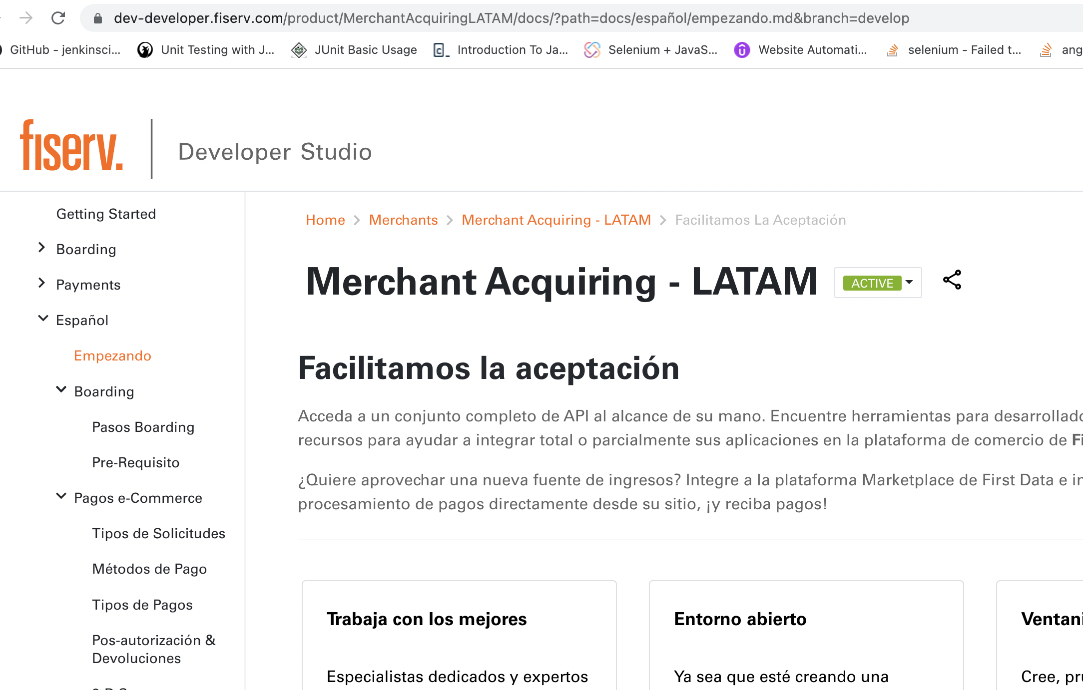 Changes not published · Issue #276 · Fiserv/Support · GitHub