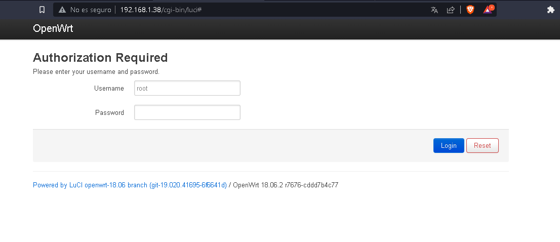 OpenWRT Pass web · Issue #6292 · openwrt/luci · GitHub