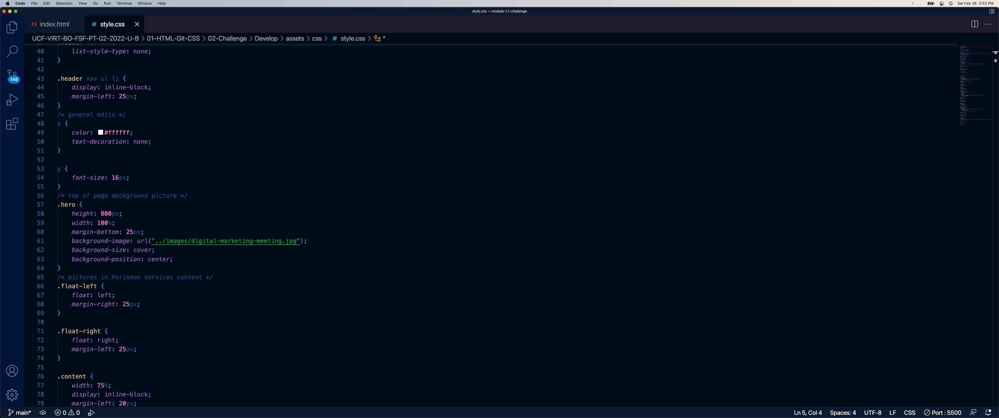 GitHub - Casres/Horiseon_Repository