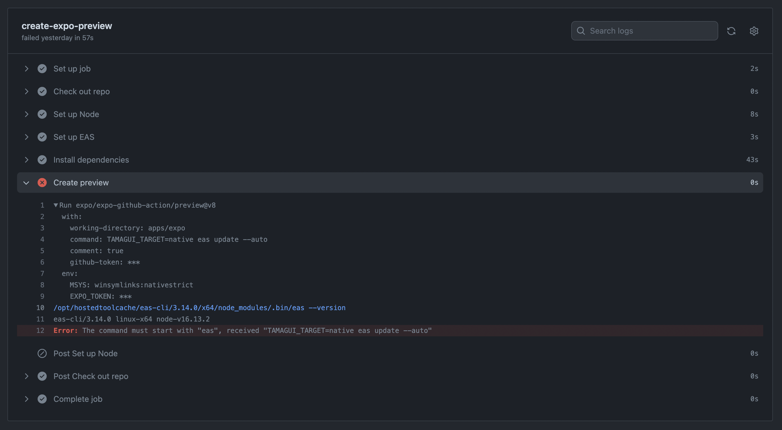 Allow for setting environment variables when running EAS command · Issue #223 · expo/expo-github ...