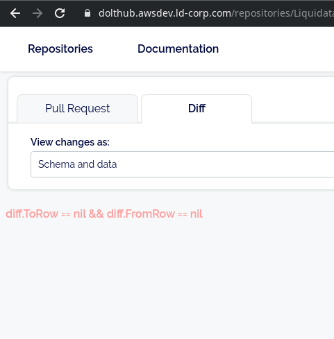 Weird pull diff bug · Issue #50 · dolthub/dolthub-issues · GitHub