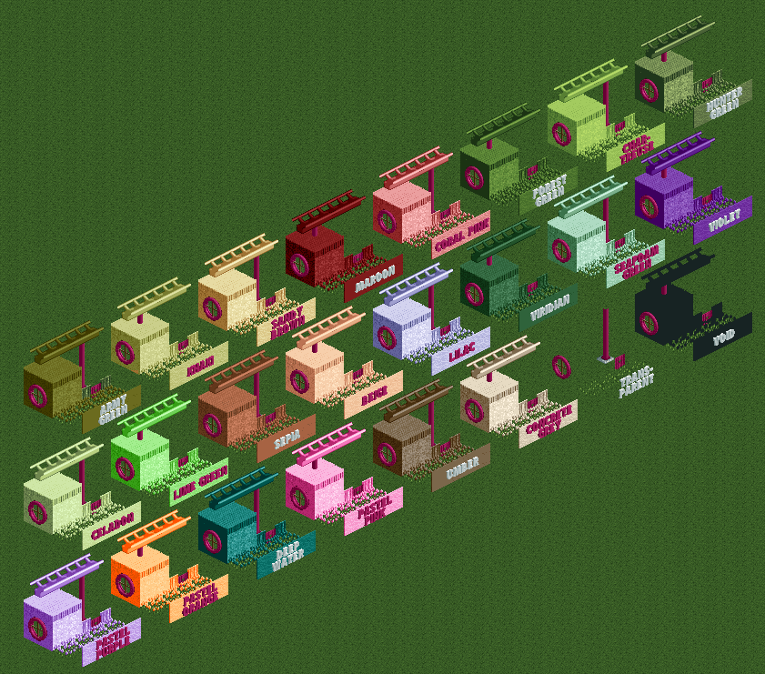 Expanding the available Color Picker options from 32 to 54 · OpenRCT2 ...