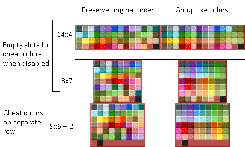 Expanding the available Color Picker options from 32 to 54 · OpenRCT2 ...