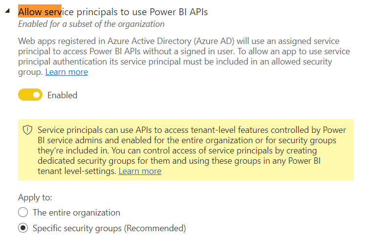 Invoke-PowerBIRestMethod fails with Service Principal · Issue #108 · microsoft/powerbi ...