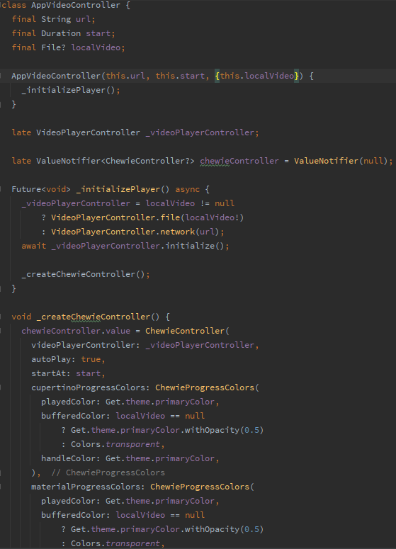 Play from saved file · Issue #583 · fluttercommunity/chewie · GitHub