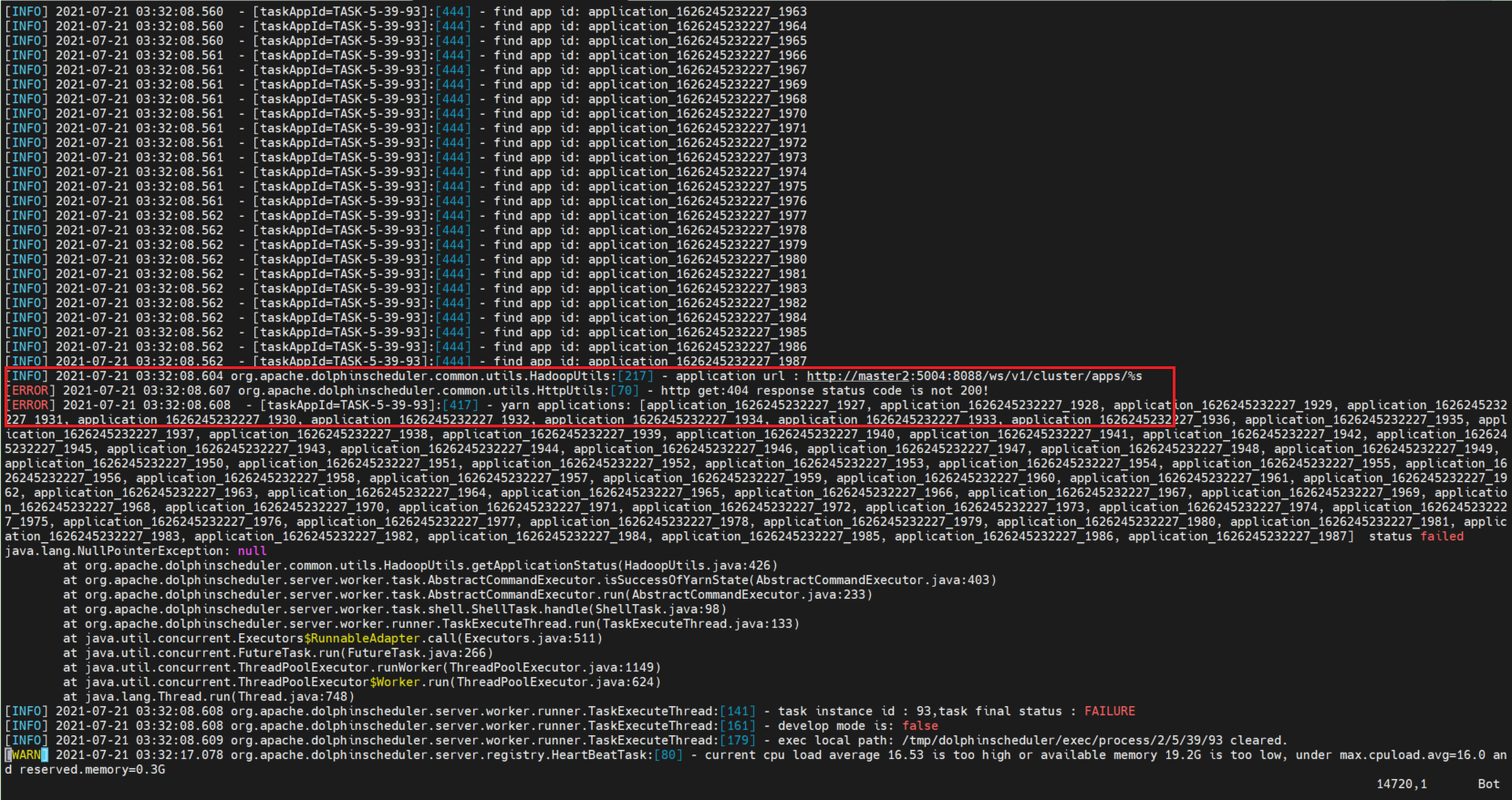 how to config ds when yarn ha cluster modify the default 8088 port · Issue #5874 · apache ...