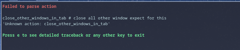 Htop Failed To Parse Action Error After I Try To End A Process · Issue 5203 · Kovidgoyalkitty 