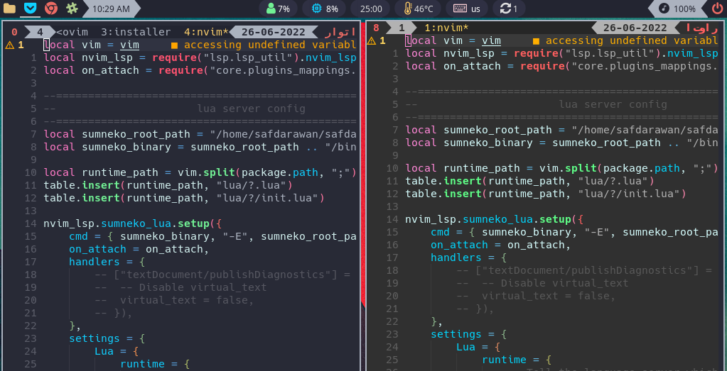 tmux background color becomes dark and also neovim color become dark · Issue #6156 · alacritty ...