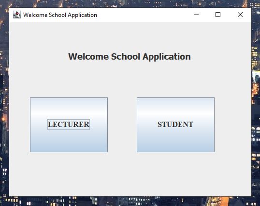 Github Ahmetbirsenschool App School App Using Java Swing Dbconnector And Mysql 