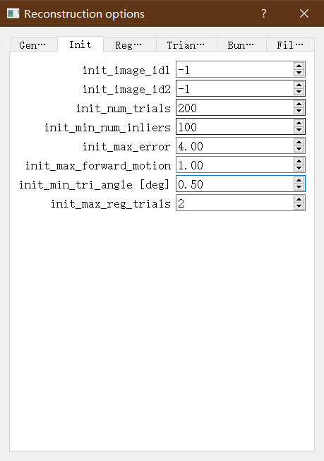 No good initial image pair found · Issue #1490 · colmap/colmap · GitHub