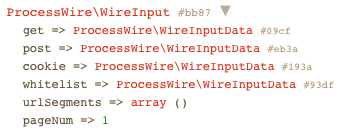 __debugInfo() for $input is empty · Issue #575 · processwire/processwire-issues · GitHub