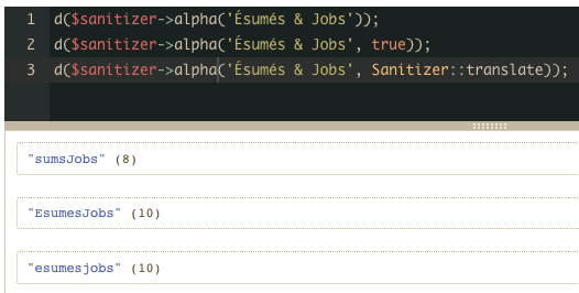 Why does the Sanitizer::translate beautify option convert to lowercase? · Issue #643 ...