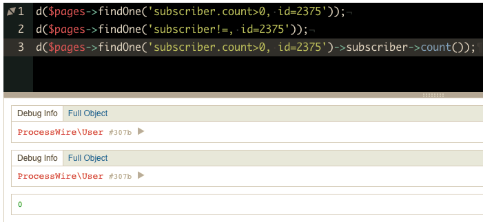 Count subselector on page reference field includes trashed pages · Issue #1146 · processwire ...