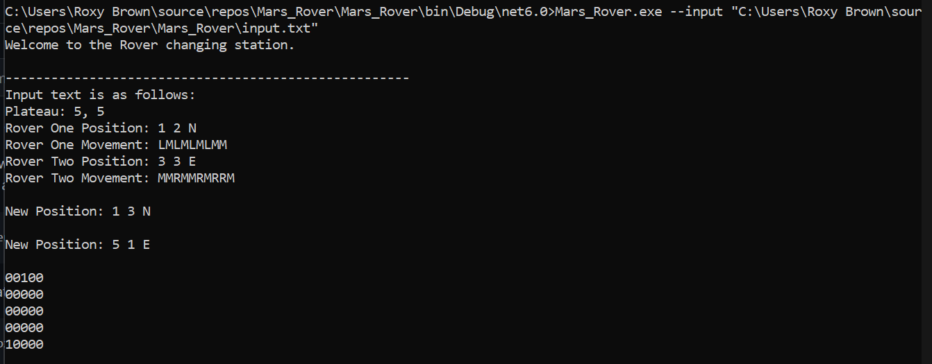 We should be able to specify the path of the input file as an argument · Issue #1 · RSMBrown ...