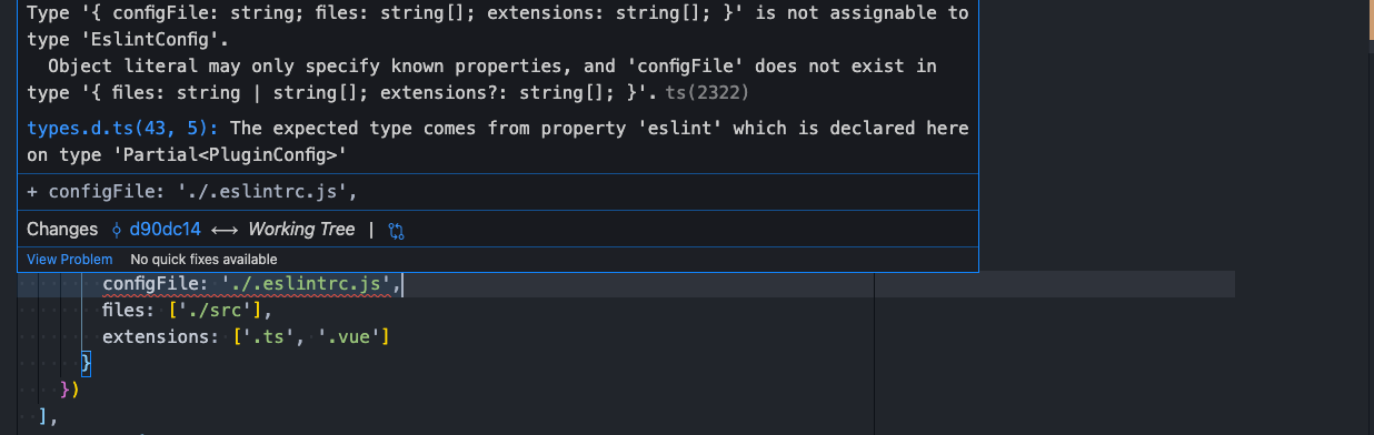 config.eslint configFile, maxWarnings giving errors · Issue #77 · fi3ework/vite-plugin-checker ...