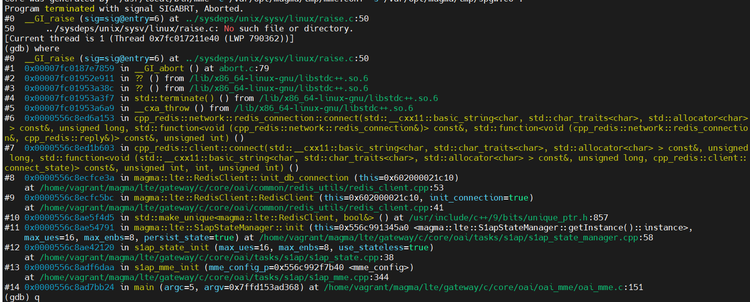 AGW: Getting a mme crash at s1ap_state_init(), when mme is coming up as part of edge upgrade ...