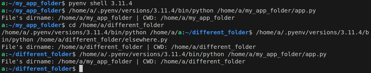 Enhancements for "executeInFileDir" Terminal Display · Issue #21647 · microsoft/vscode-python ...