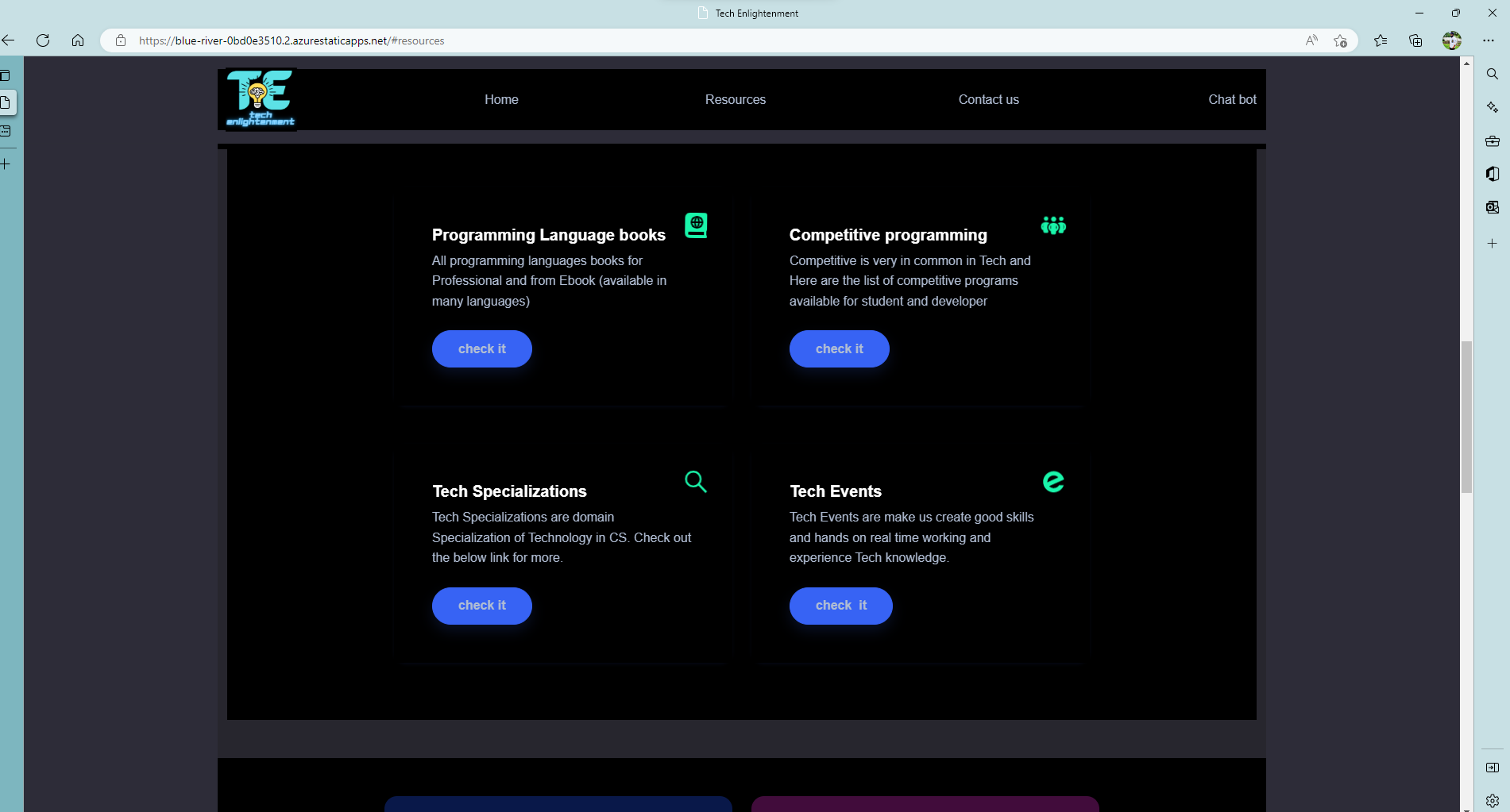 GitHub - skg1312/Technology-Pool: My submission for the Microsoft Future Tech 2022 Hackathon